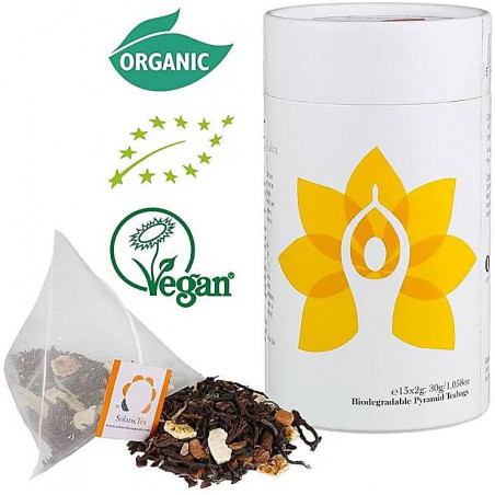 Thé bio Solaris Chakra du Plexus Solaire - Chakra.fr